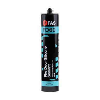 FAS Fire Door Silicone Sealant [310ml] - [Cartridge] 1 Each - YARDFixt