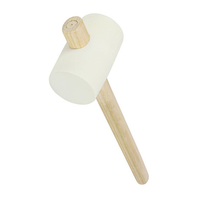 Rubber Mallet - White [16oz] - [Unit] 1 Each - YARDFixt