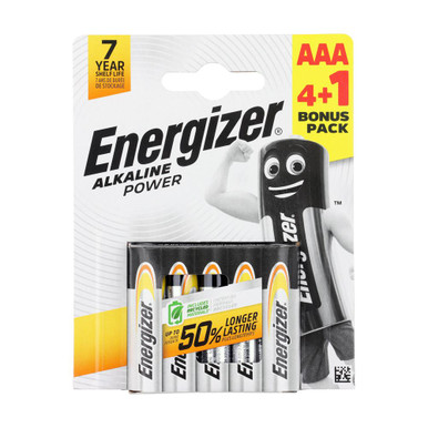 Energizer Alk Power AAA [AAA] - [Pack] 5 Pieces - YARDFixt