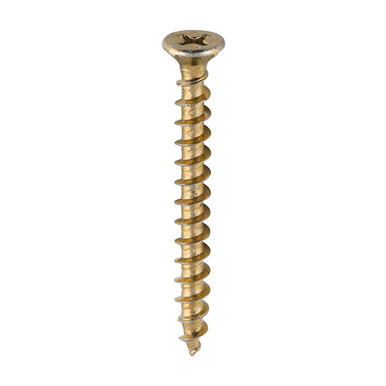 PVC Window Screw RIB CSK -ZYP [4.3 x 40] - [Box] 1000 Pieces - YARDFixt