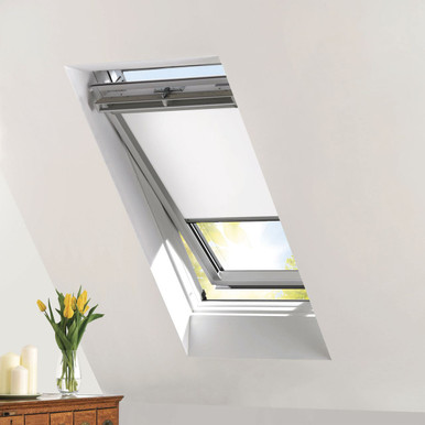 KEYLITE Blackout Blind for Timber Windows - Classic White - YARD Direct