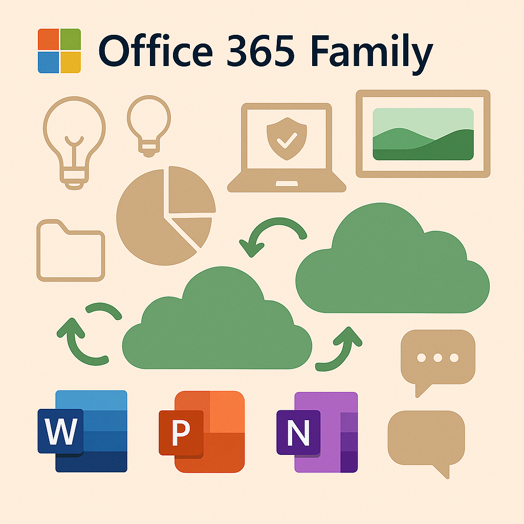 Office 365 Family 12 Maanden