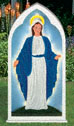 Glowing Virgin Mary Wood Craft Pattern