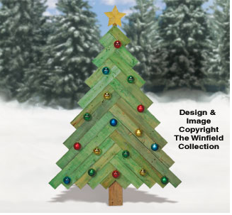 Pallet Wood Pine Tree - Wood Craft Pattern