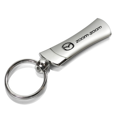 Mazda Zoom-Zoom Blade Style Metal Key Chain, Official Licensed - Car ...