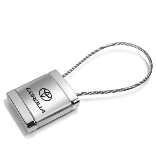 Toyota Corolla Chrome Cable Key Chain - Car Beyond Store