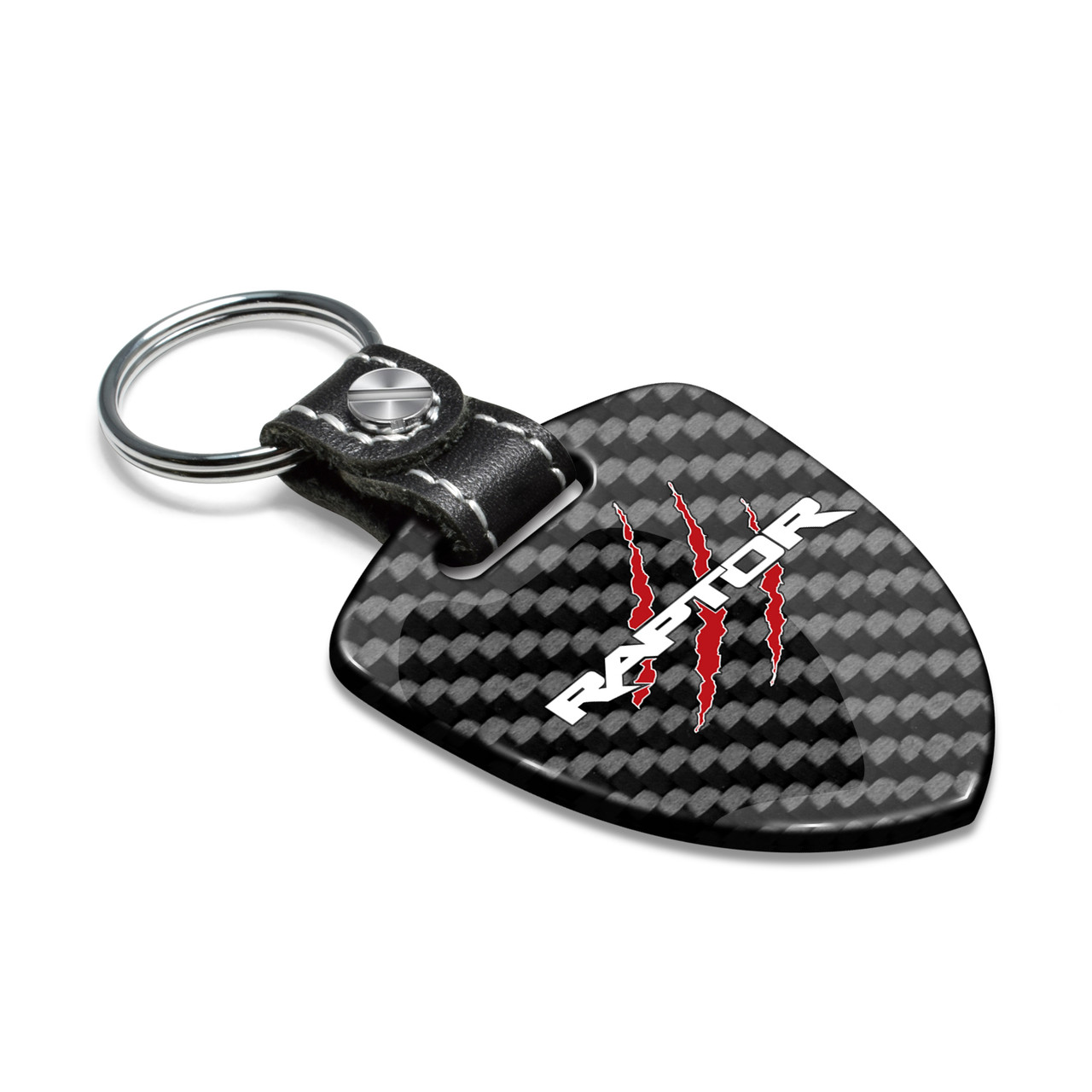 Ford F-150 Raptor Claw Marks Real Black Carbon Fiber Large Shield-Style ...