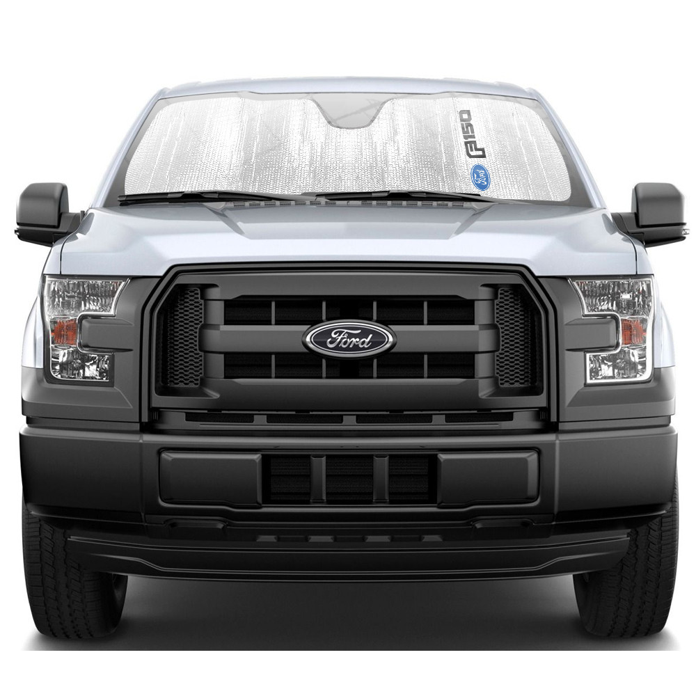 Ford F-150 2015 to 2020 with sensor Custom Fit Silver Reflective Bubble ...