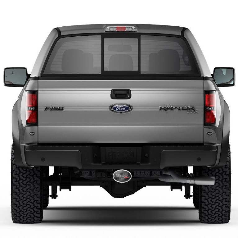 Ford Raptor SVT 3D Logo on Carbon Fiber Look Oval Billet Aluminum 2 ...