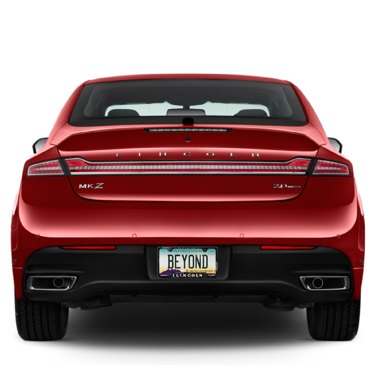 Lincoln Logo Real Black Forged Carbon Fiber 50 States License Plate ...