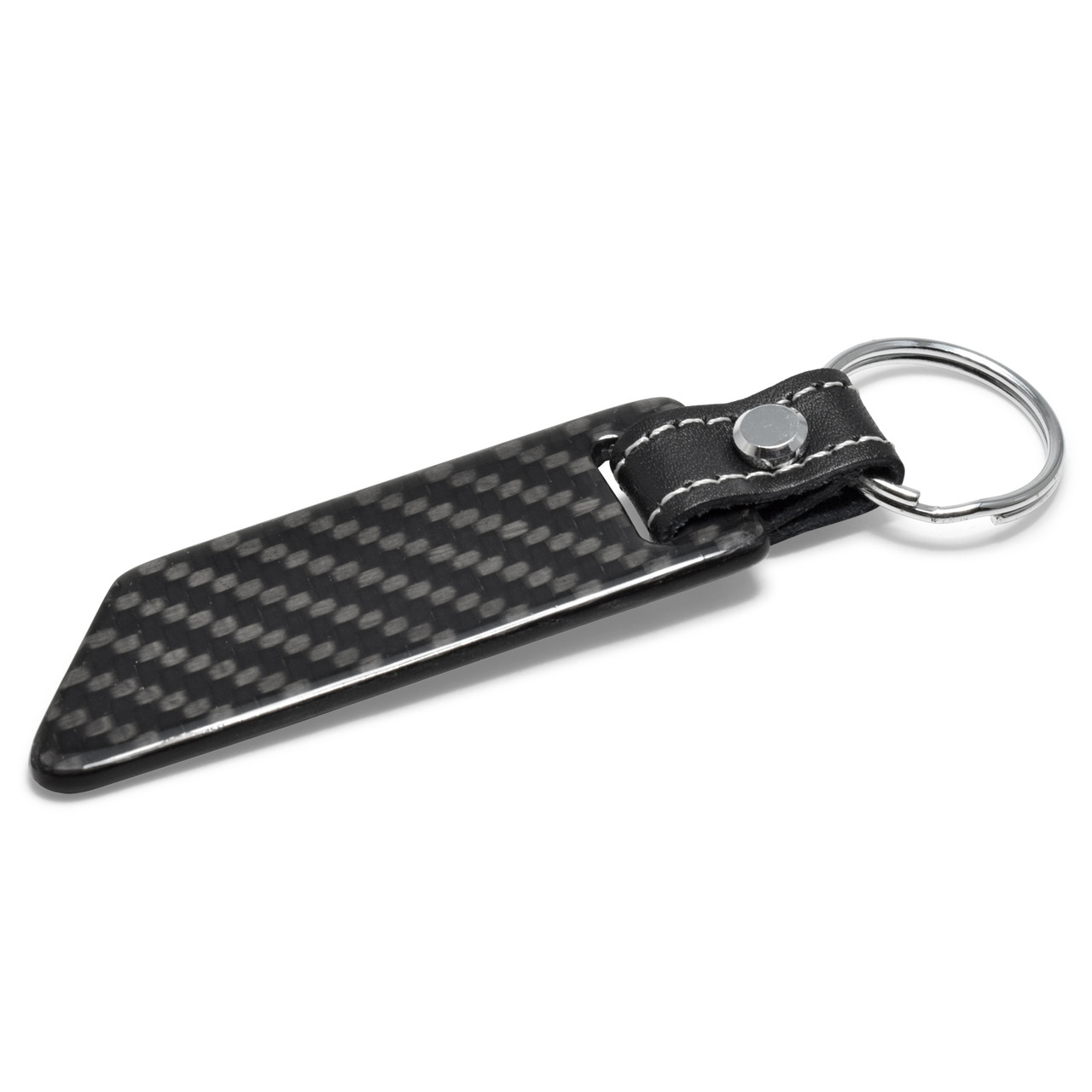 Dodge Hellcat Real Carbon Fiber Blade Style with Black Leather Strap ...