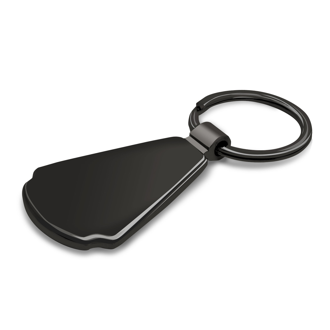 Chrysler Logo Real Black Carbon Fiber Gunmetal Black Metal Teardrop Key ...