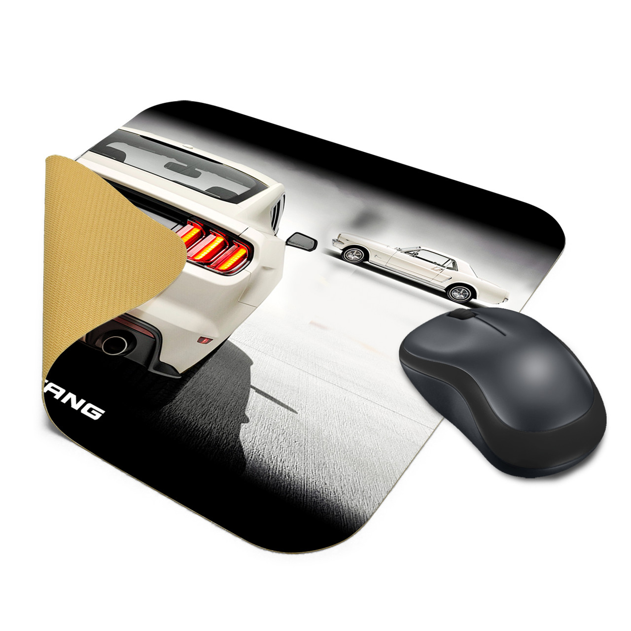 Ford Mustang 50 Years Graphic PC Mouse Pad for Gaming and Office - Car ...