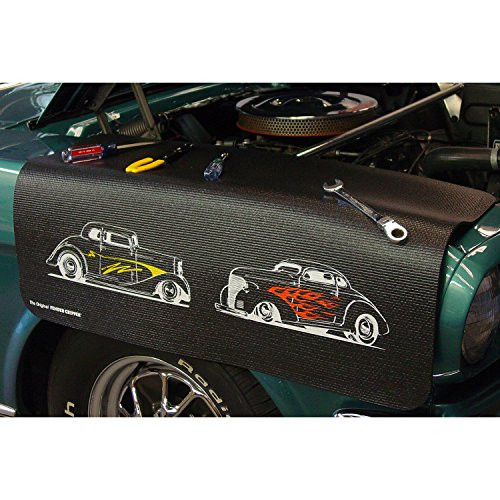 Chevrolet Street Rods 22" x 34" Black Fender Gripper Cover - Car Beyond ...