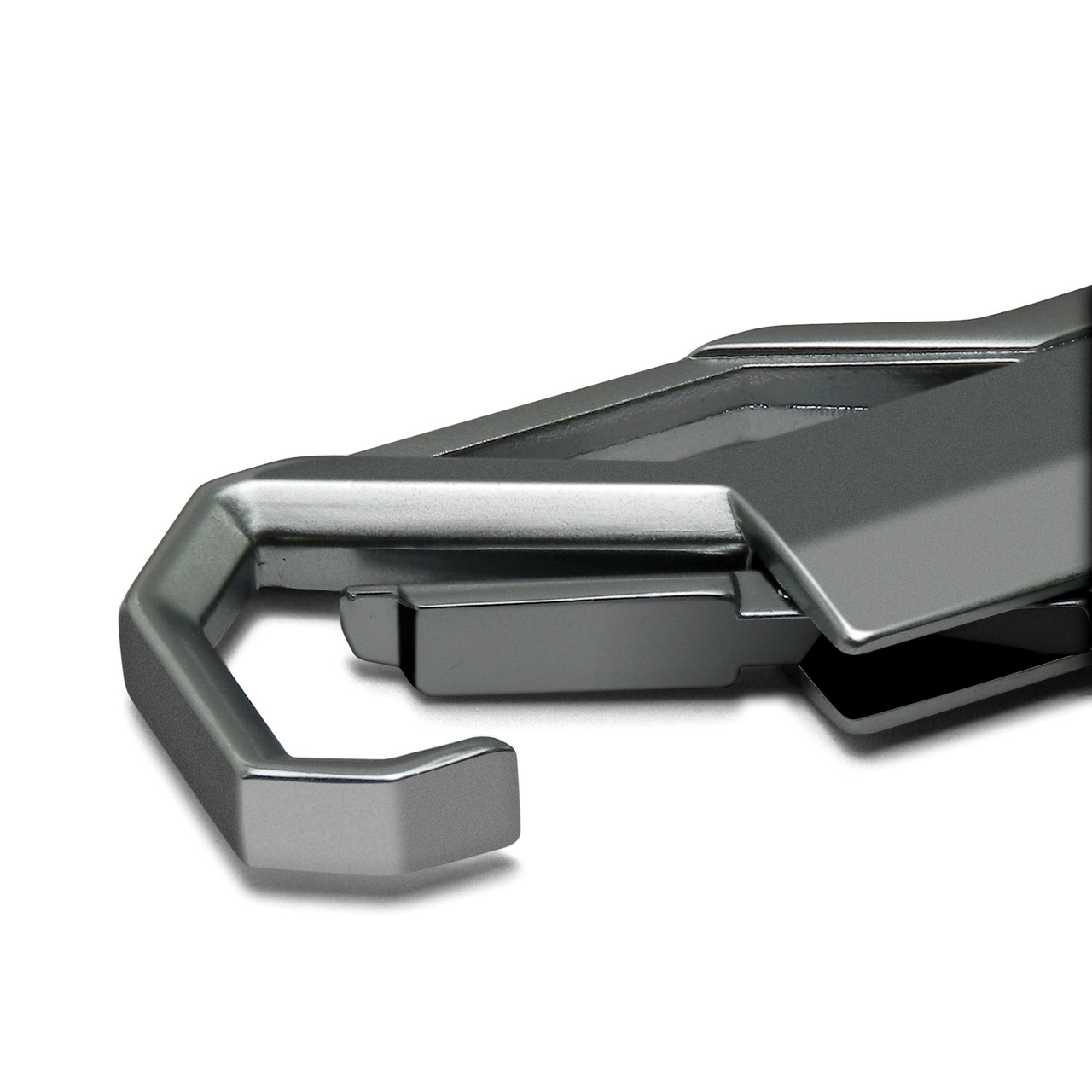 Ford Thunderbird Gunmetal Black Carabiner-style Snap Hook Metal Key ...