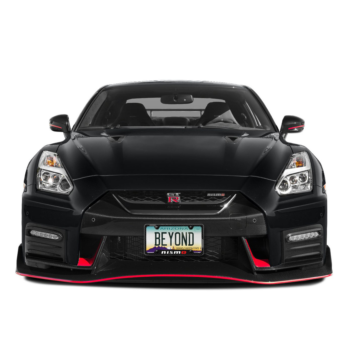 Nissan NISMO Black Real Carbon Fiber 50 States License Plate Frame ...