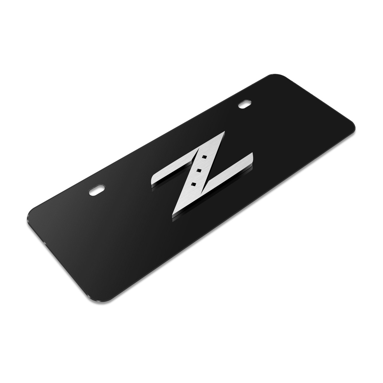 Nissan 350Z Z Logo European Look Half-Size Black Stainless Steel ...