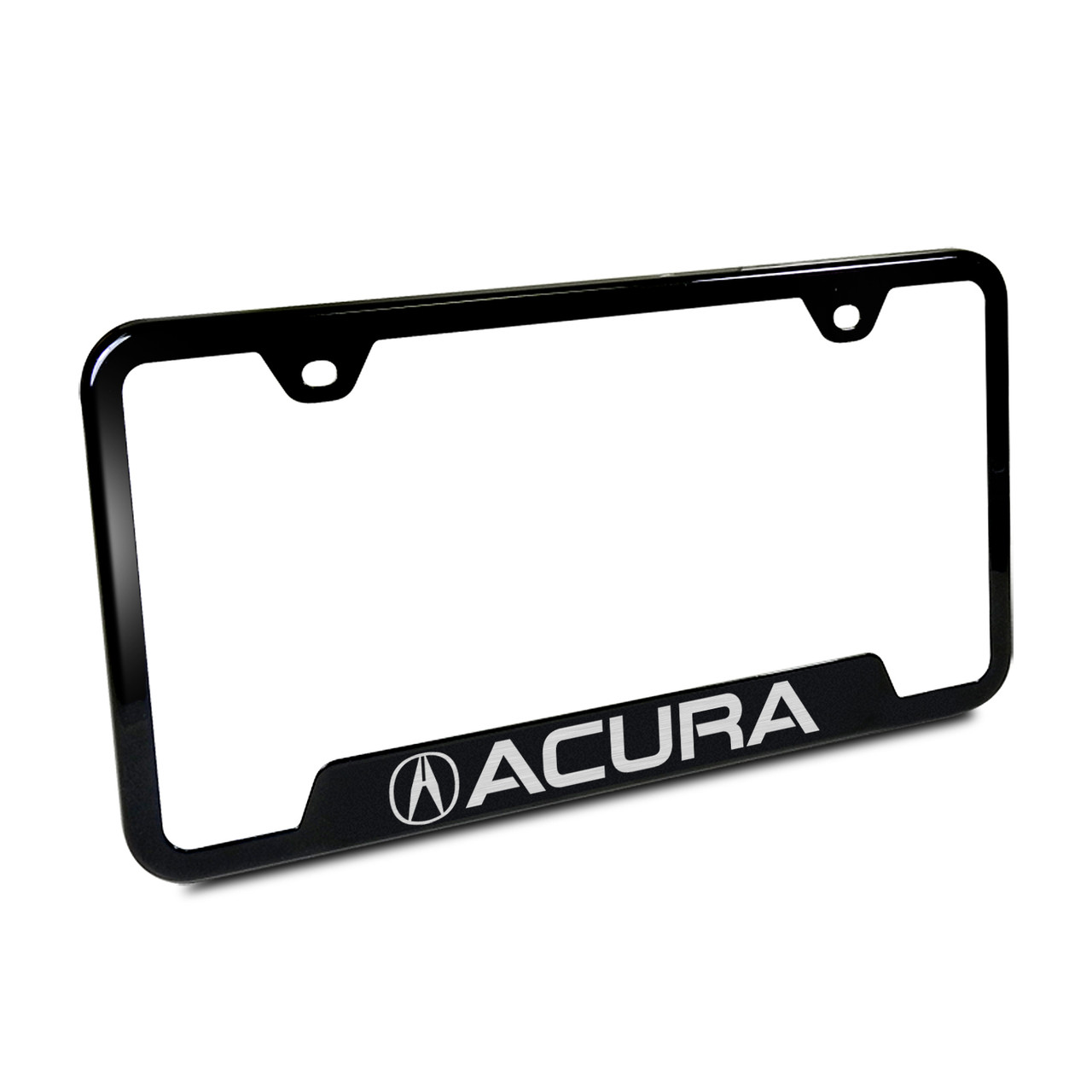 Acura Black Stainless Steel 50 States License Plate Frame - Car Beyond ...