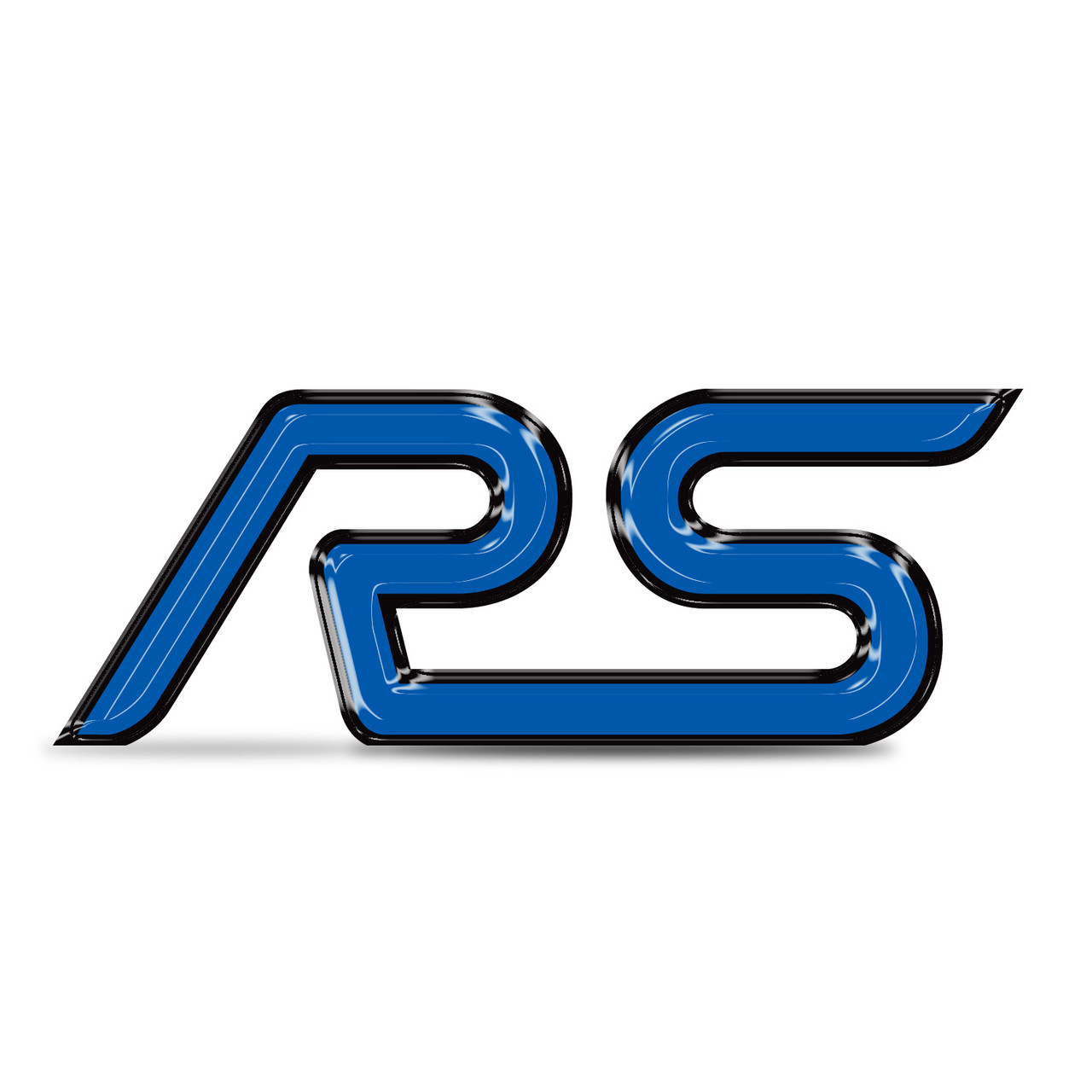 Ford Focus RS 4" Full-Color Flexible 3D Clear Dome Decal - Car Beyond Store