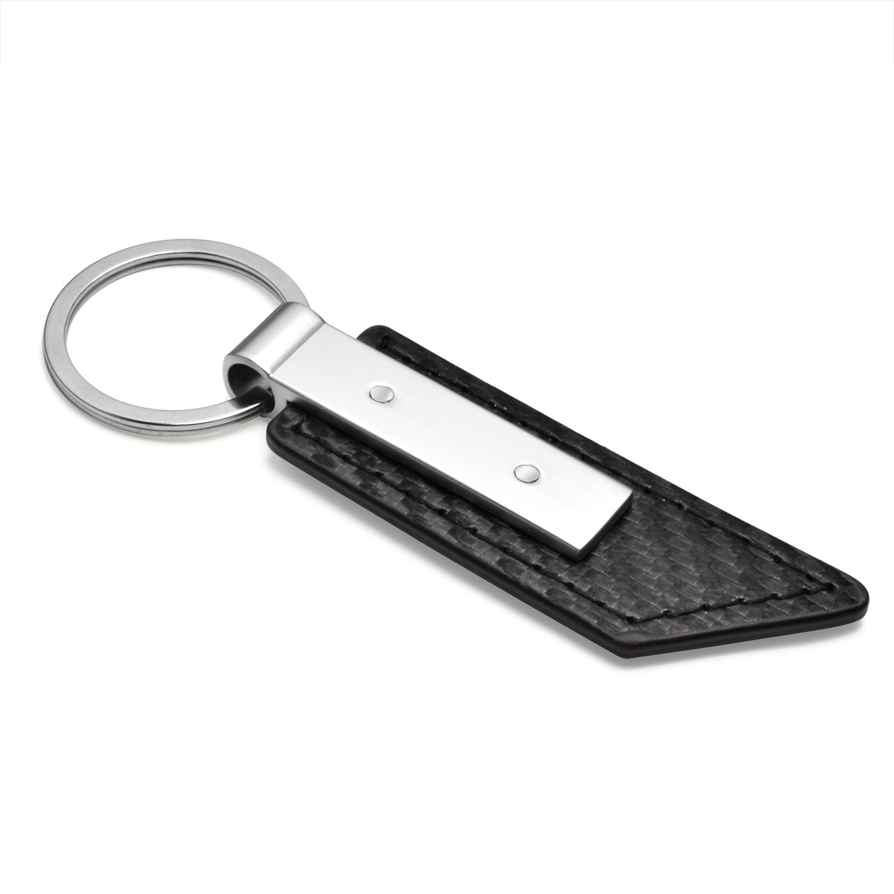 HEMI 392 Carbon Fiber Texture Black PU Leather Strap Key Chain - Car ...