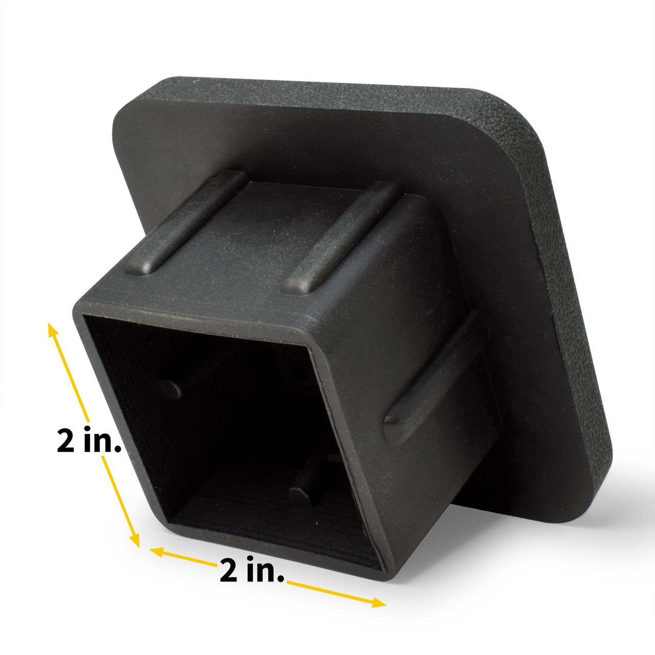 GMC Denali Black Rubber Heavy-Duty 2" Trailer Tow Hitch Receiver Cover ...