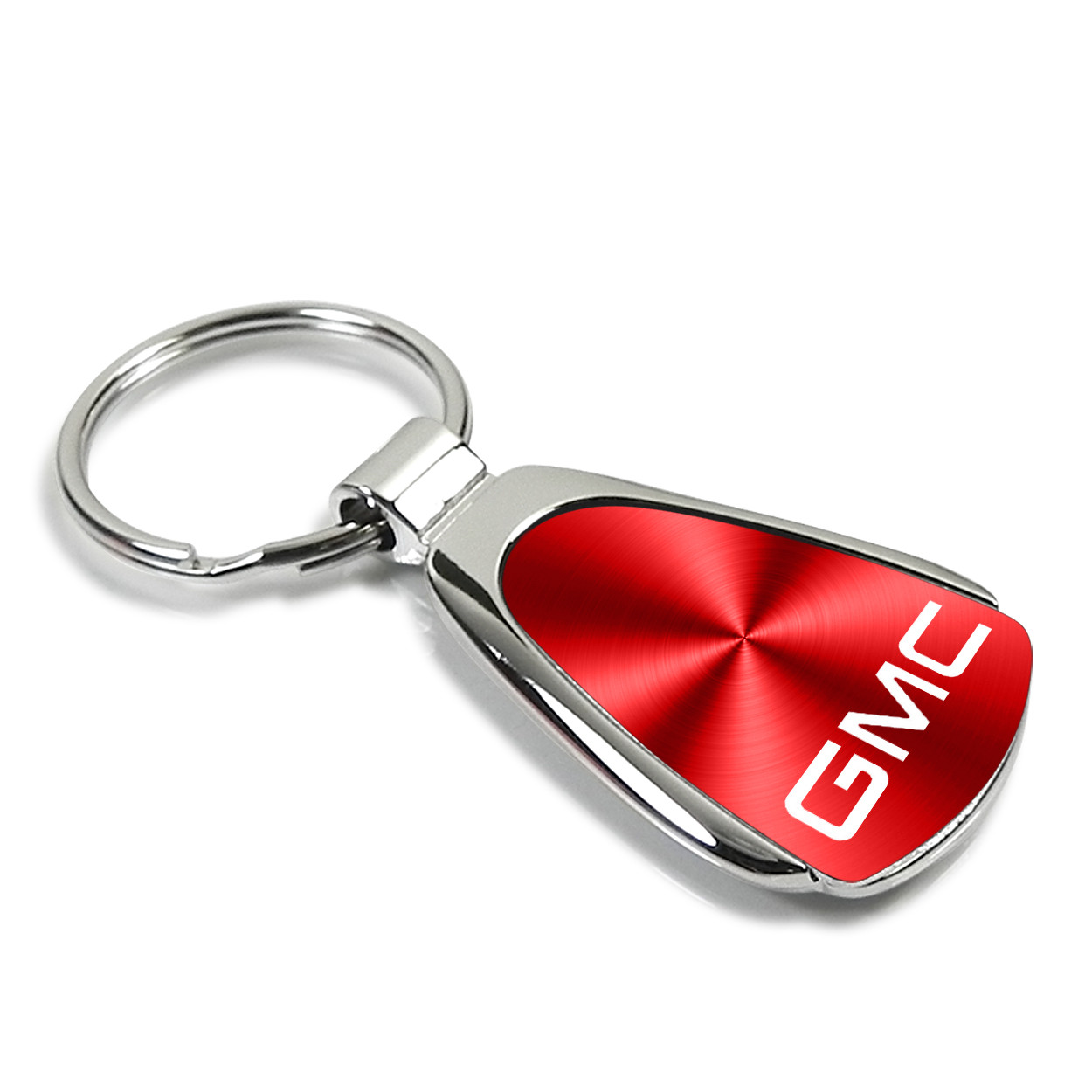 GMC Logo Red Tear Drop Key Chain - Car Beyond Store