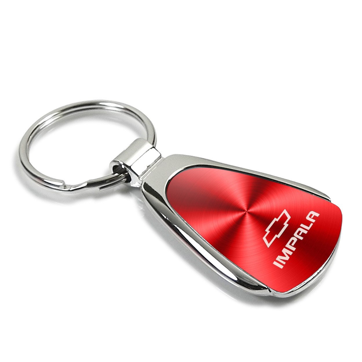 Chevrolet Impala Red Tear Drop Key Chain - Car Beyond Store