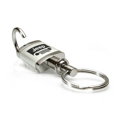 Jeep Grill Logo Metal Valet Key Chain, Official Licensed - Car Beyond Store