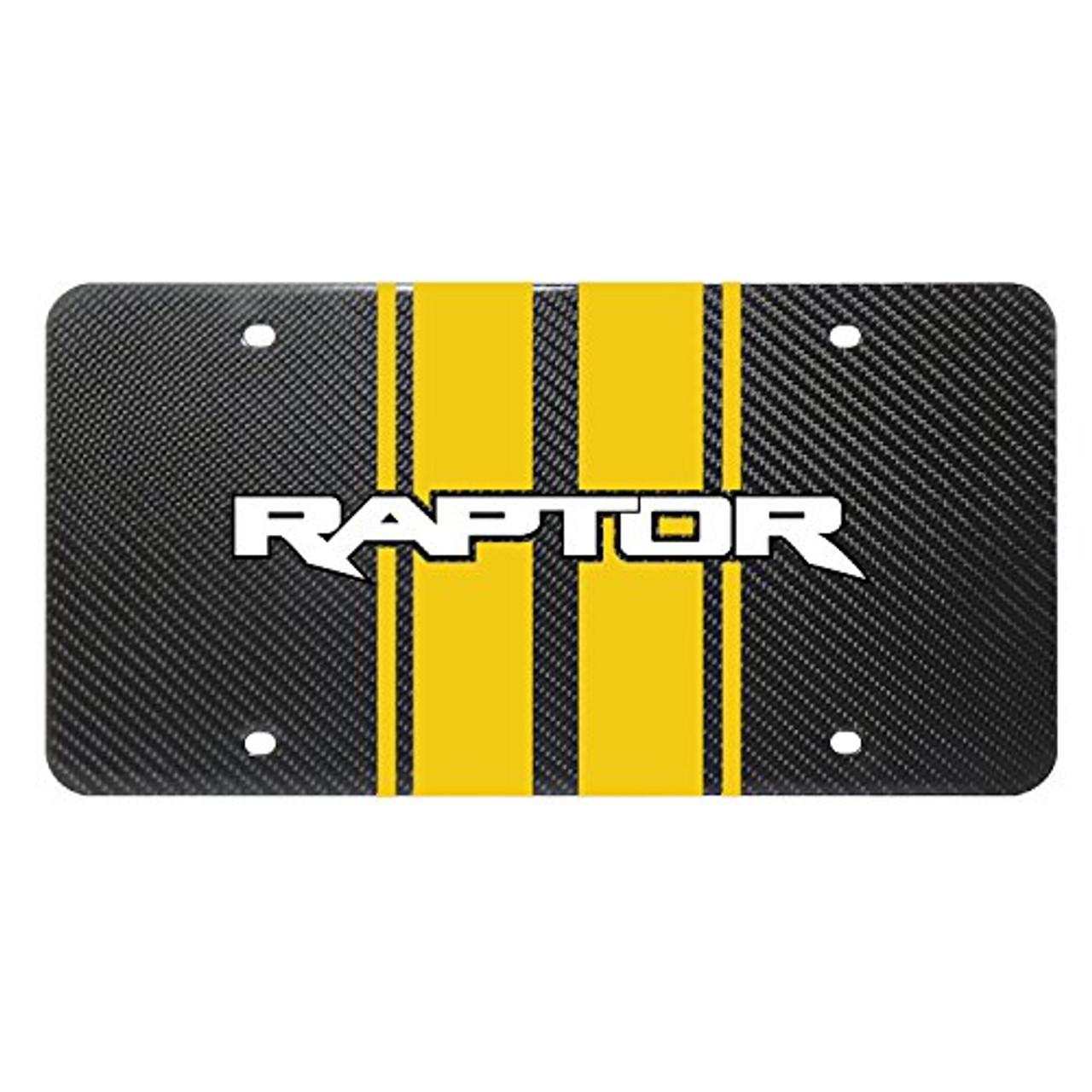 iPick Image Ford F-150 Raptor Yellow Racing Stripes Graphic Genuine ...