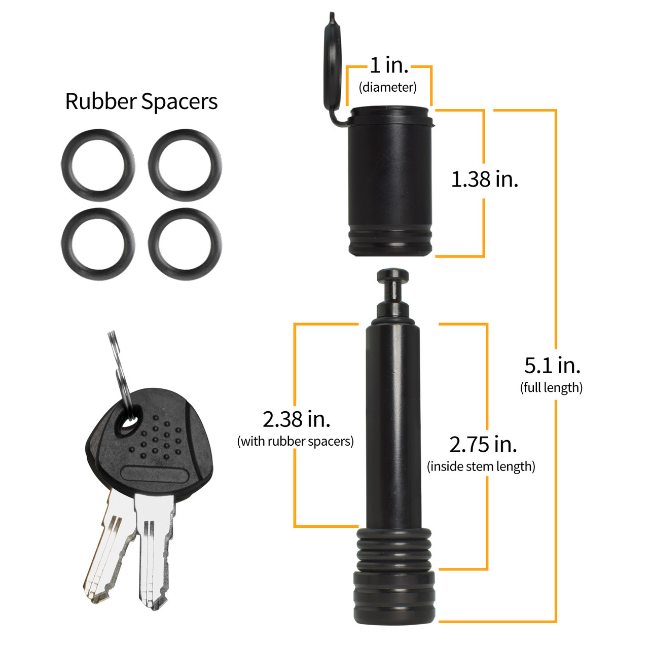 Ford Logo Laser Etched Black Trailer Hitch Cover Lock Hitch Receiver ...