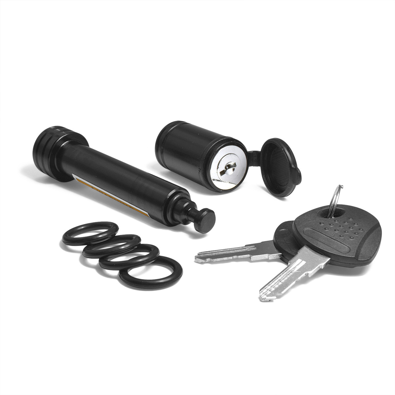Chevrolet Black Logo Black Trailer Hitch Cover Lock Hitch Receiver Lock ...