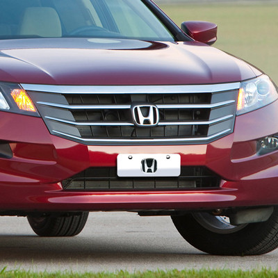 Honda Chrome Logo Mini Size License Plate - Car Beyond Store