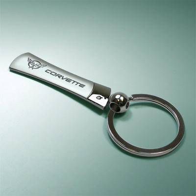 Corvette C5 Logo Blade Style Key Chain - Car Beyond Store