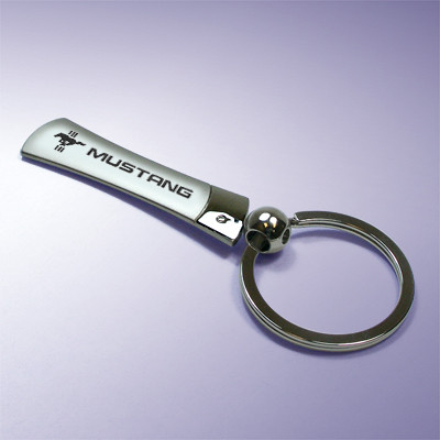 Ford Mustang Blade Chrome Key Chain - Car Beyond Store