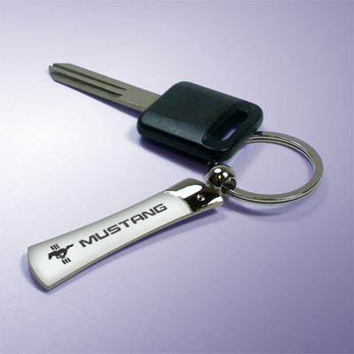 Ford Mustang Blade Chrome Key Chain - Car Beyond Store
