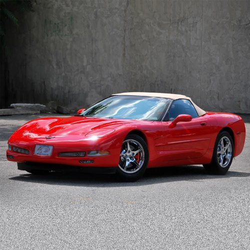 2 Chevrolet Corvette C5 Black Metal Engraved License Plate Frames - Car ...