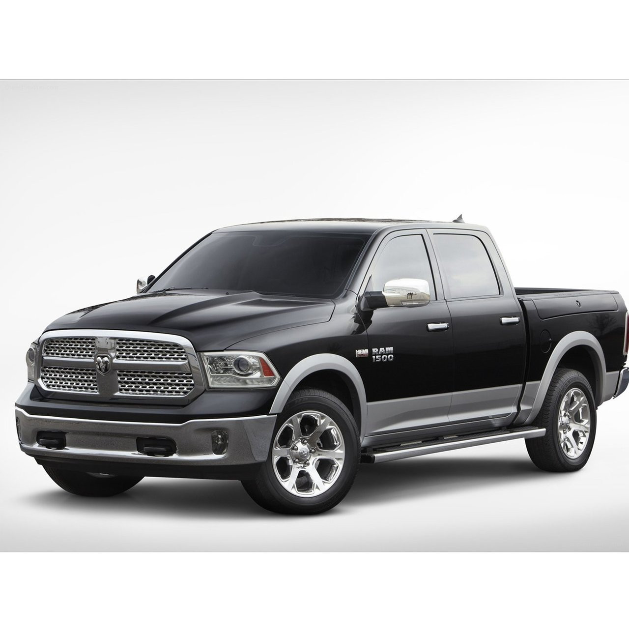 Dodge RAM Logo Black Metal License Plate Frame - Car Beyond Store