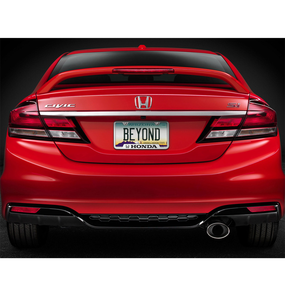 Honda Chrome Stainless Steel License Plate Frame - Car Beyond Store
