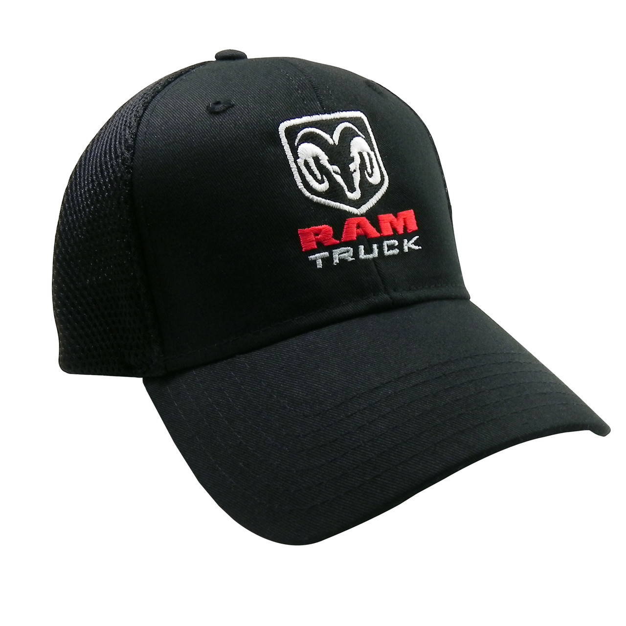 Dodge RAM Logo Black Baseball Hat Baseball Cap - Car Beyond Store