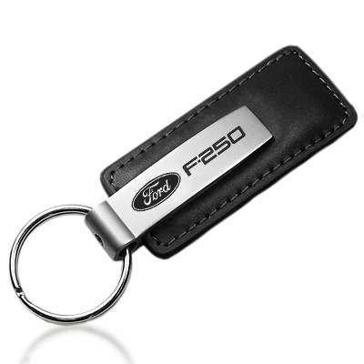 Ford F250 Black Leather Key Chain - Car Beyond Store