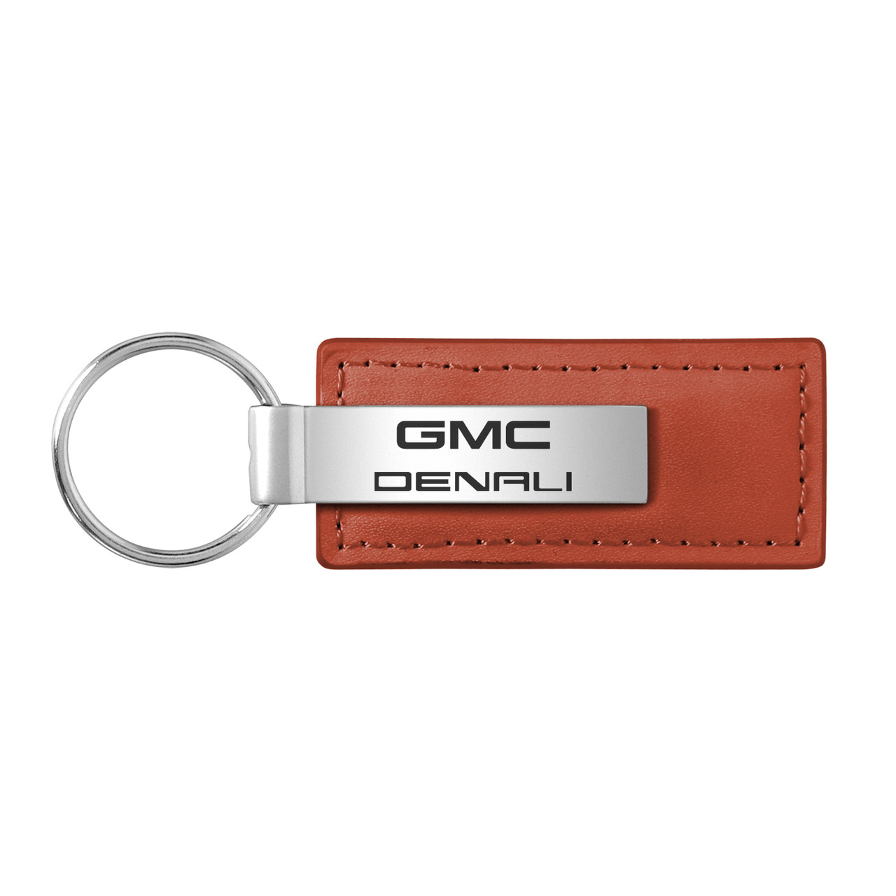 GMC Denali Brown Leather Key Chain - Car Beyond Store