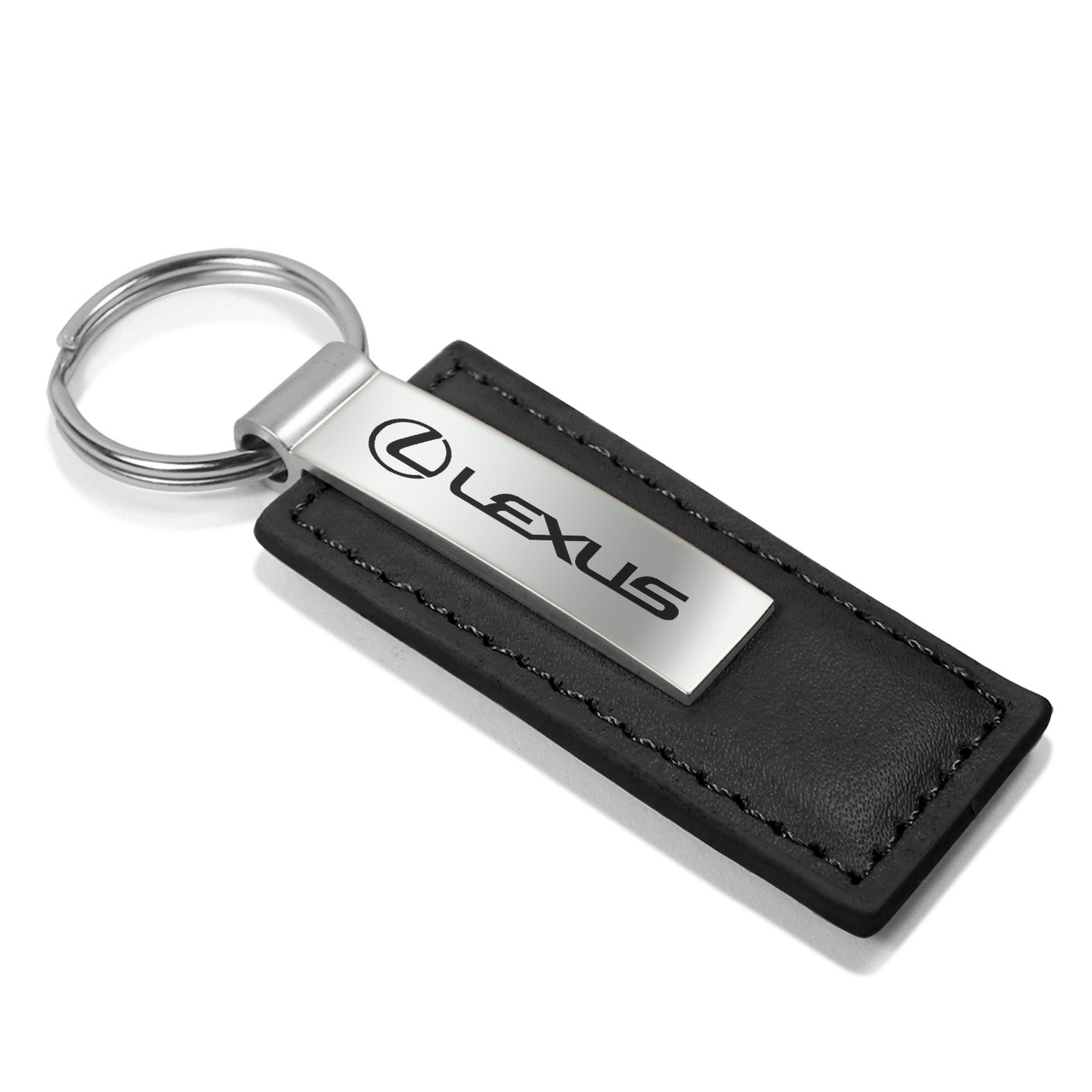 Lexus Black Leather Key Chain - Car Beyond Store