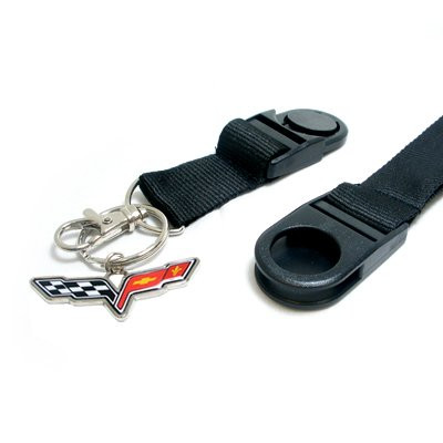 Chevrolet Corvette C6 Logo Lanyard - Car Beyond Store