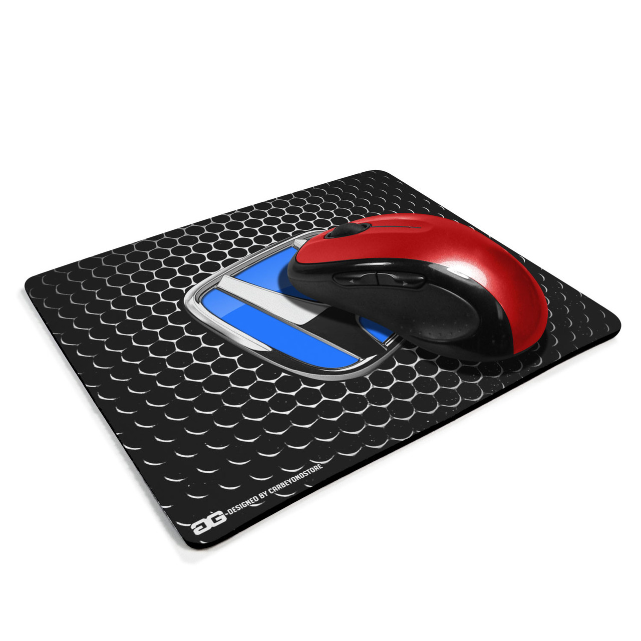 Honda 3D Look Blue Logo Computer Mouse Pad - Car Beyond Store