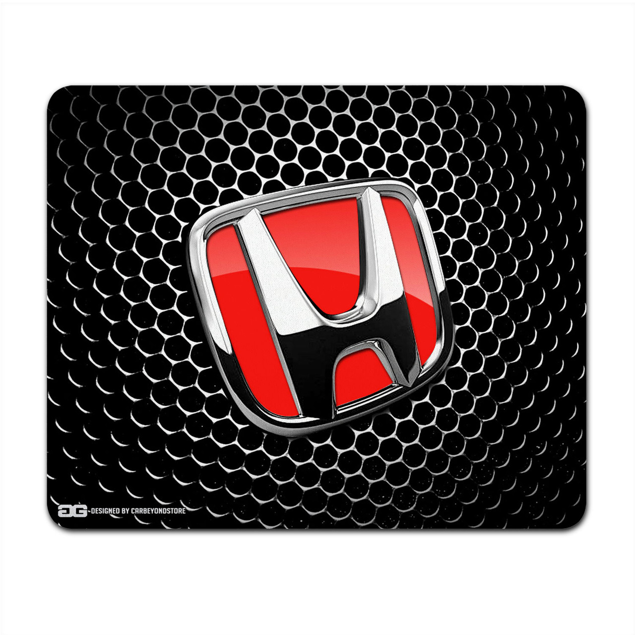 Honda 3D Look Red Logo Computer Mouse Pad - Car Beyond Store
