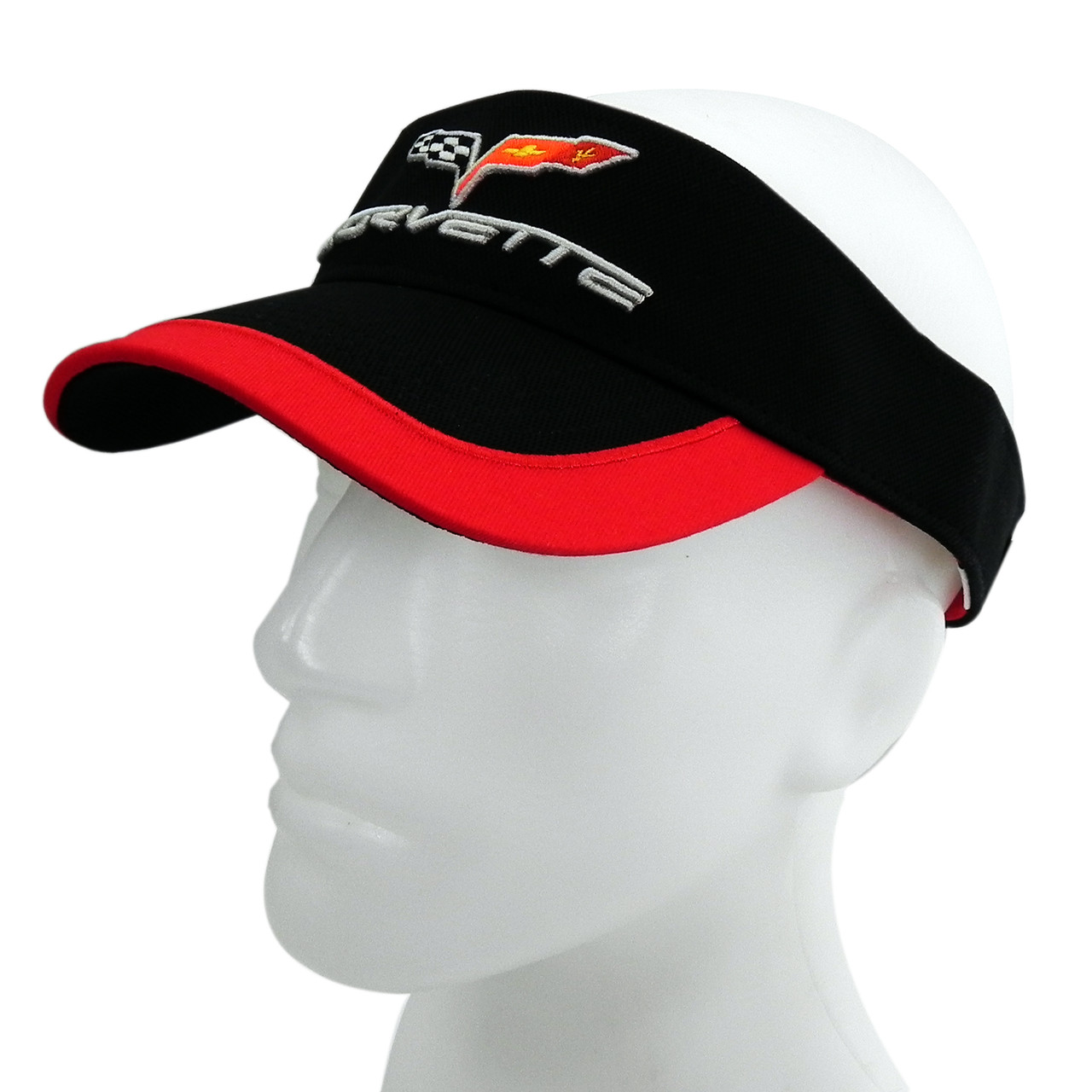 Chevrolet Corvette C6 Black Visor Cap - Car Beyond Store