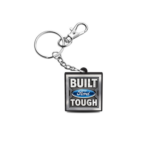 Ford Built-Ford-Tough Laser Engraved UV Full-Color Acrylic Charm Key ...