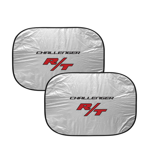 Dodge Challenger R/T Logo Dual Panels 28" W x 24" L Folding Windshield ...
