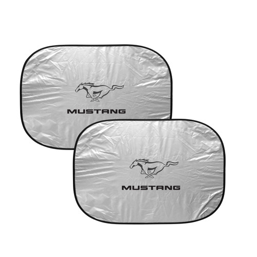 Ford Mustang Dual Panels Easy Folding Windshield Sun Shade - Car Beyond ...