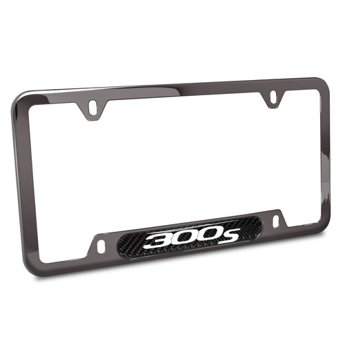 Chrysler 300S Real Carbon Fiber Insert Gunmetal Chrome Stainless Steel ...